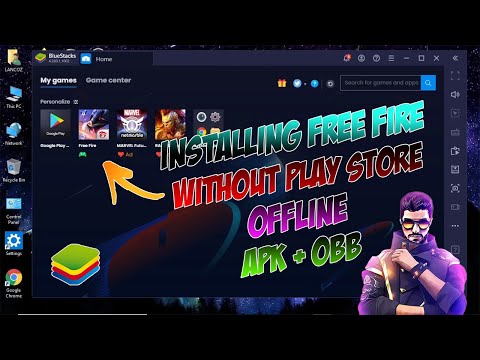 ✅ HOW TO COPY PASTE FREE FIRE APK + OBB FILE IN BLUESTACKS 4 OR 5 ( Offline ) - 2021 Latest ????