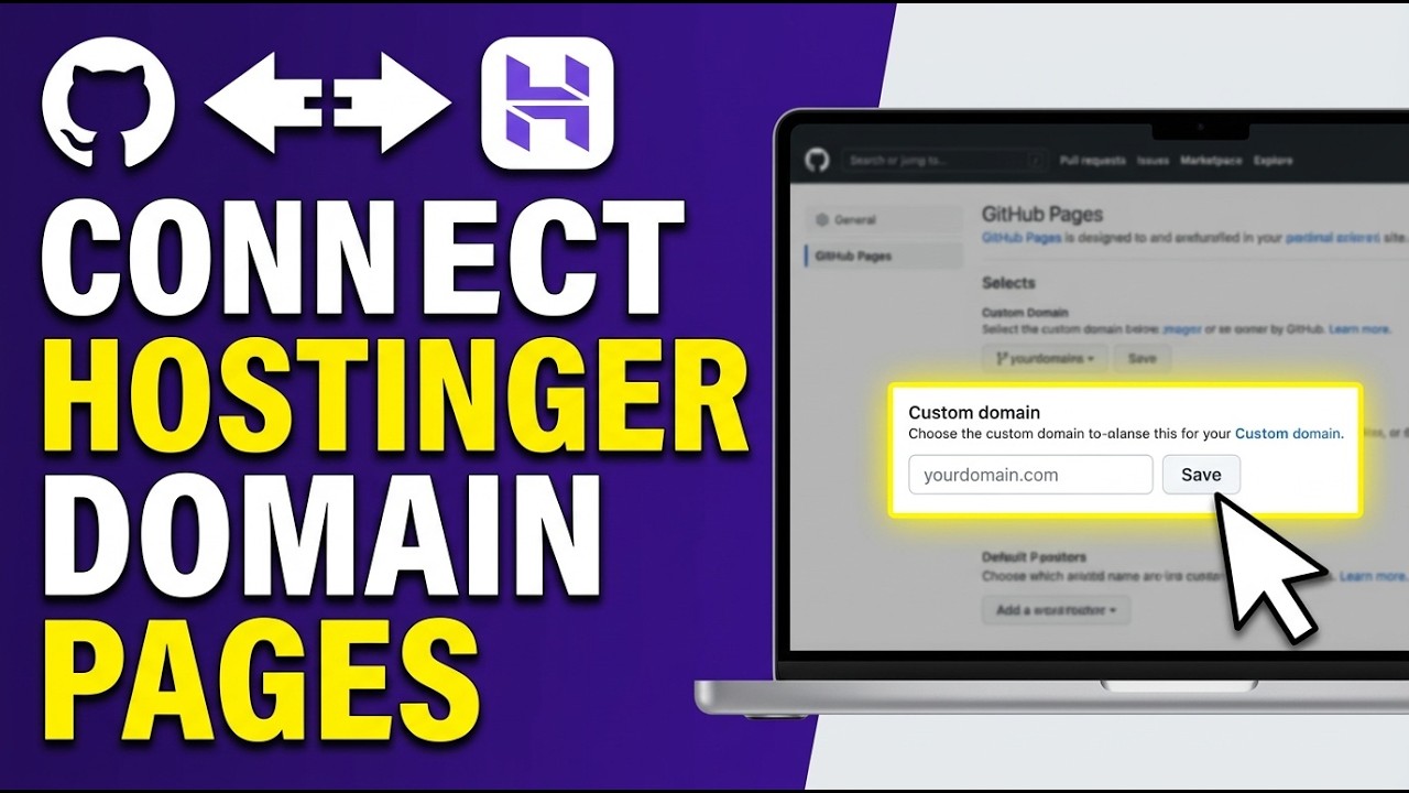 How to Connect Hostinger Domain to GitHub Pages 2026 (Connect Easily)