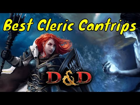 Best Cleric Cantrips in Dungeons & Dragons 5E 🔴LIVE