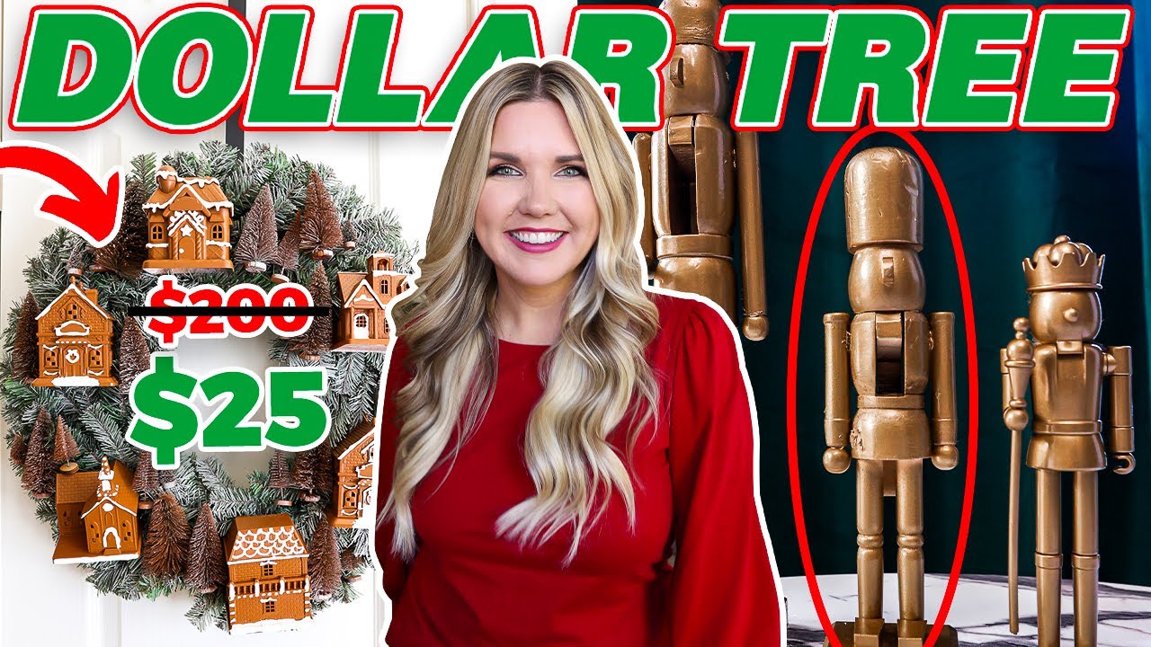 10 High-End Christmas Dollar Tree DIYs...ALL NEW!!!!