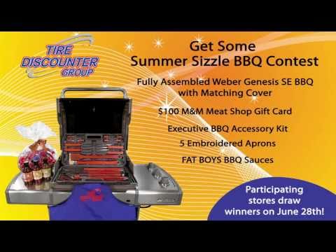 *WIN! WIN! WIN!* With the (Tire Discounter Group) - Summer Sizzle *BBQ Giveaway*!