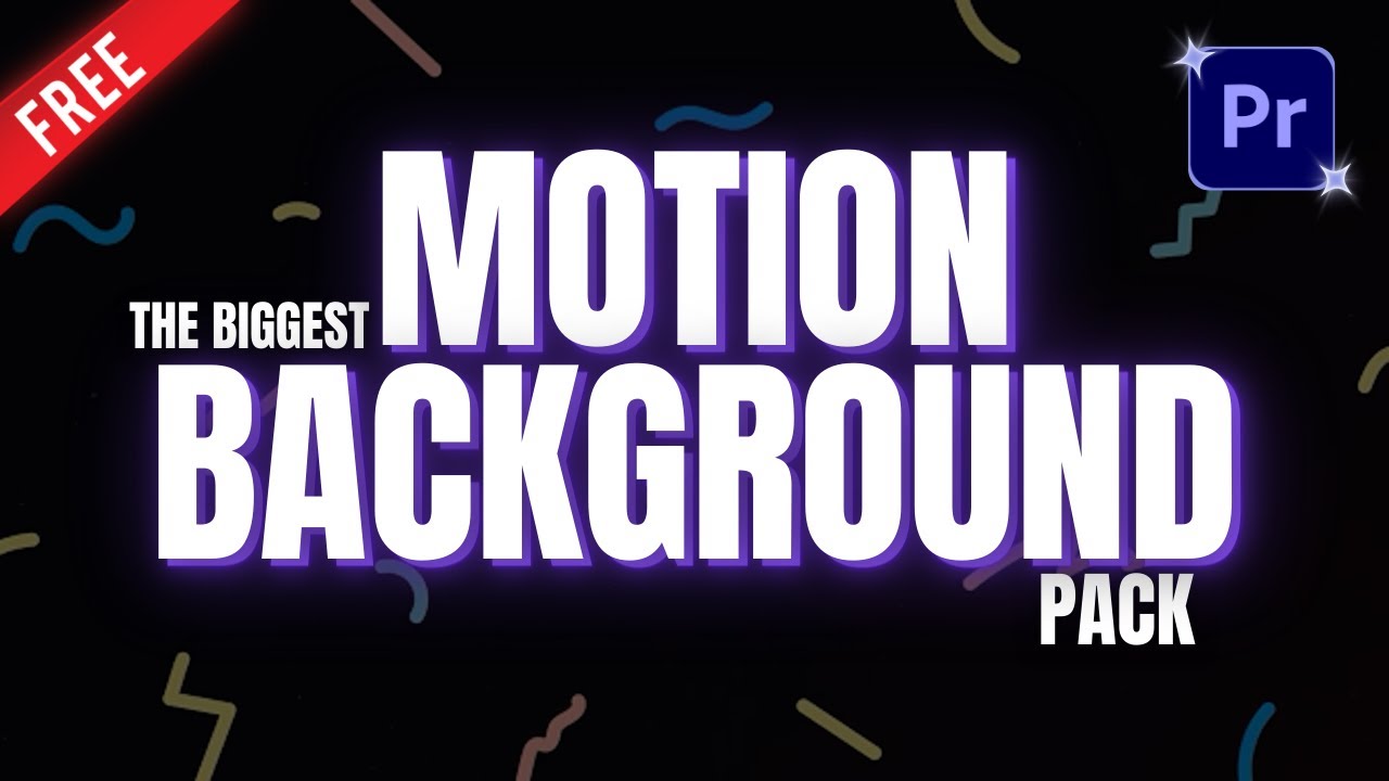 Motion Backgrounds for Premiere Pro