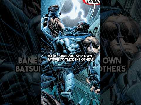 Bane Creates His Own Batsuit