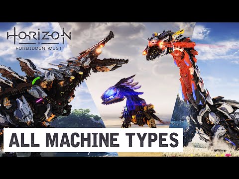 All Machine Types in Horizon Forbidden West Guide