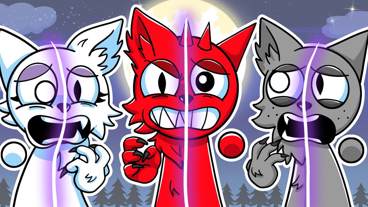SPRUNKI But They're WEREWOLF?! Incredibox Sprunki