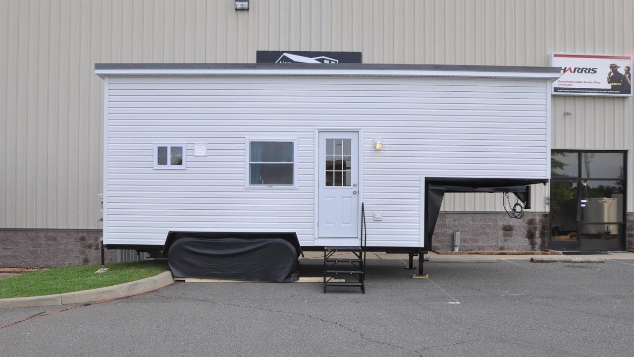 Georgia The Gorgeous 28 feet Gooseneck Tiny House on Wheels