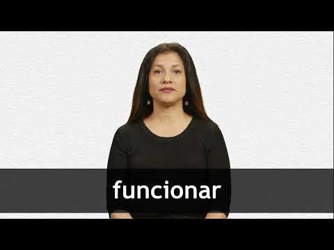 English Translation of “FUNCIONAR” | Collins Spanish-English Dictionary