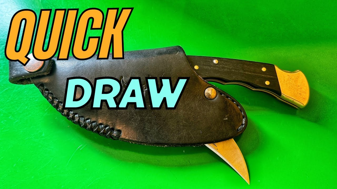 Quick Draw Sheath Buck 110🔥