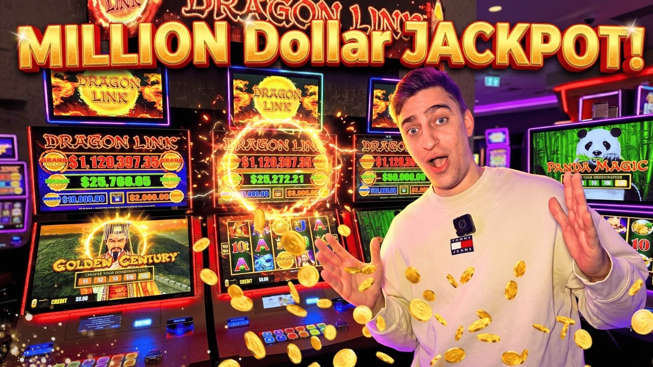1 MILLION GRAND JACKPOT Is Within Reach On Las Vegas High Limit Dragon Link Slot