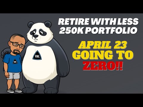 The Best Way To Retire With A Small Portfolio | 250K Paper Portfolios | Retirement Income