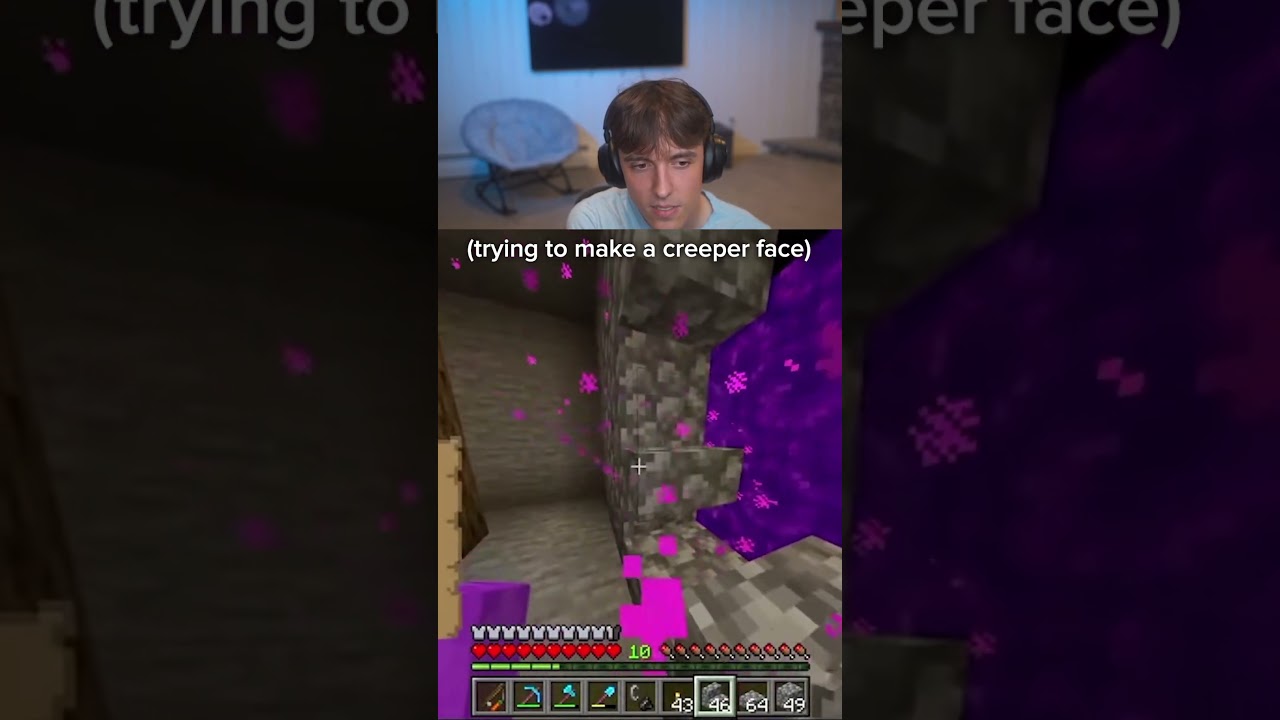 That is NOT A Creeper face...