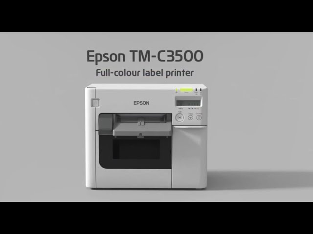 EPSON COLOUR LABEL PRINTER C-3510 C-4050 C-6550A - Epson ColorWorks ...