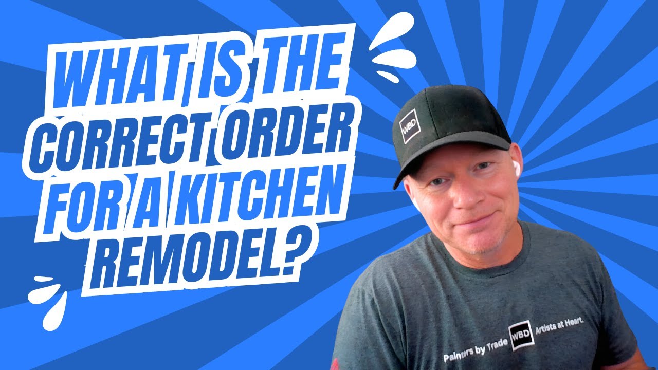 What’s the Perfect Order for a Kitchen Remodel?