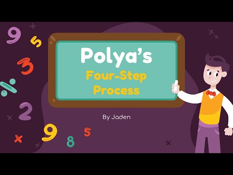 George Polya and His Four-Step Process