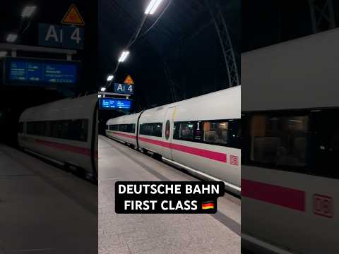AVOID Deutsche Bahn's ICE First Class ๐คฌ #shorts