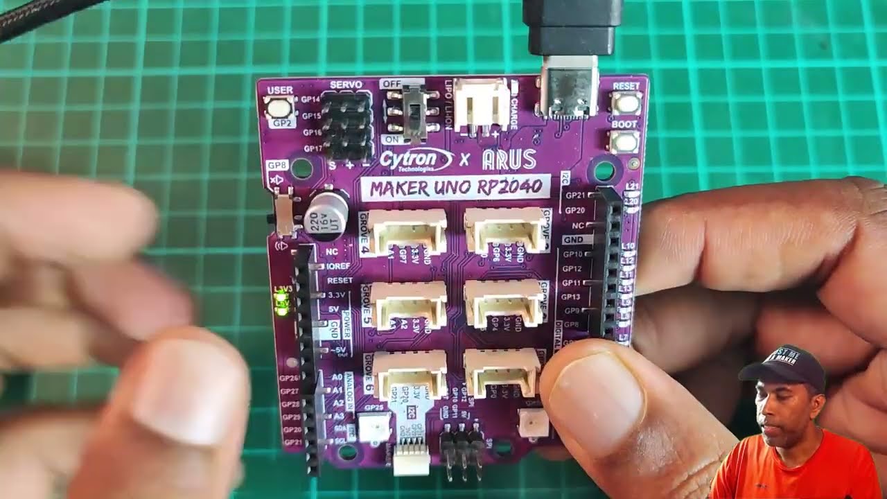 Powering Up MAKER UNO RP2040 For The First Time - element14 Community