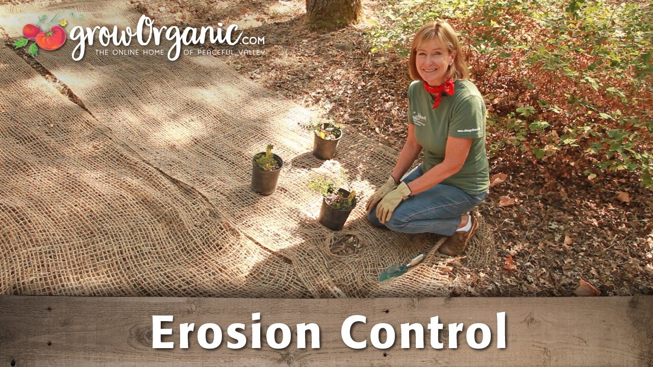 How to Control Erosion