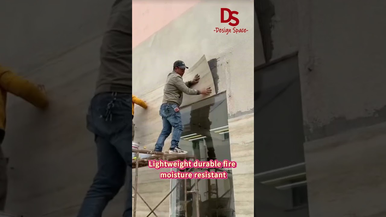 MCM stone travertine：Breathable texture with easy installation?