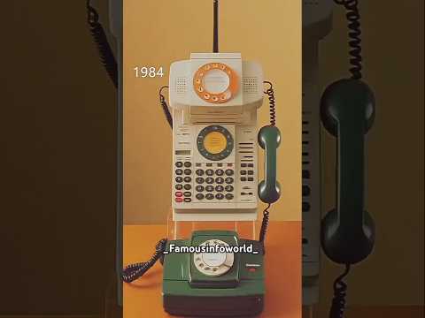 The Evolution of Phones: From 1876 to 2050 #shorts #phone #evolution #famousinfoworld