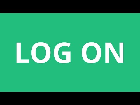 How To Pronounce Log On - Pronunciation Academy