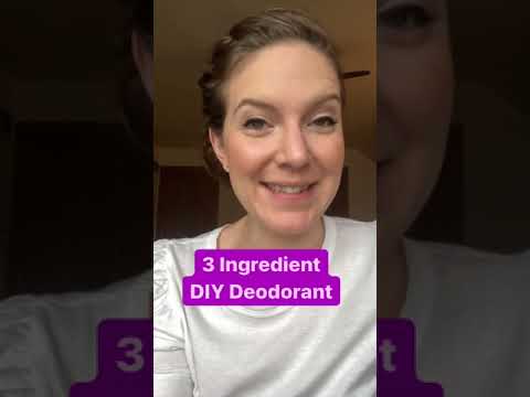 3 Ingredient Deodorant DIY