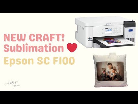 Epson SC F100 Series Sublimation Printer (F170) | New Craft Unlocked | 2024 Projects