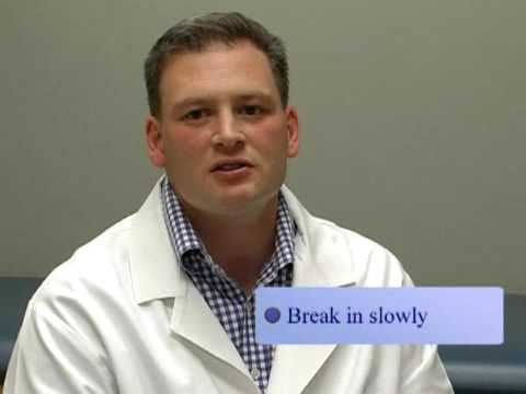 How to "Break in" Foot Orthotics