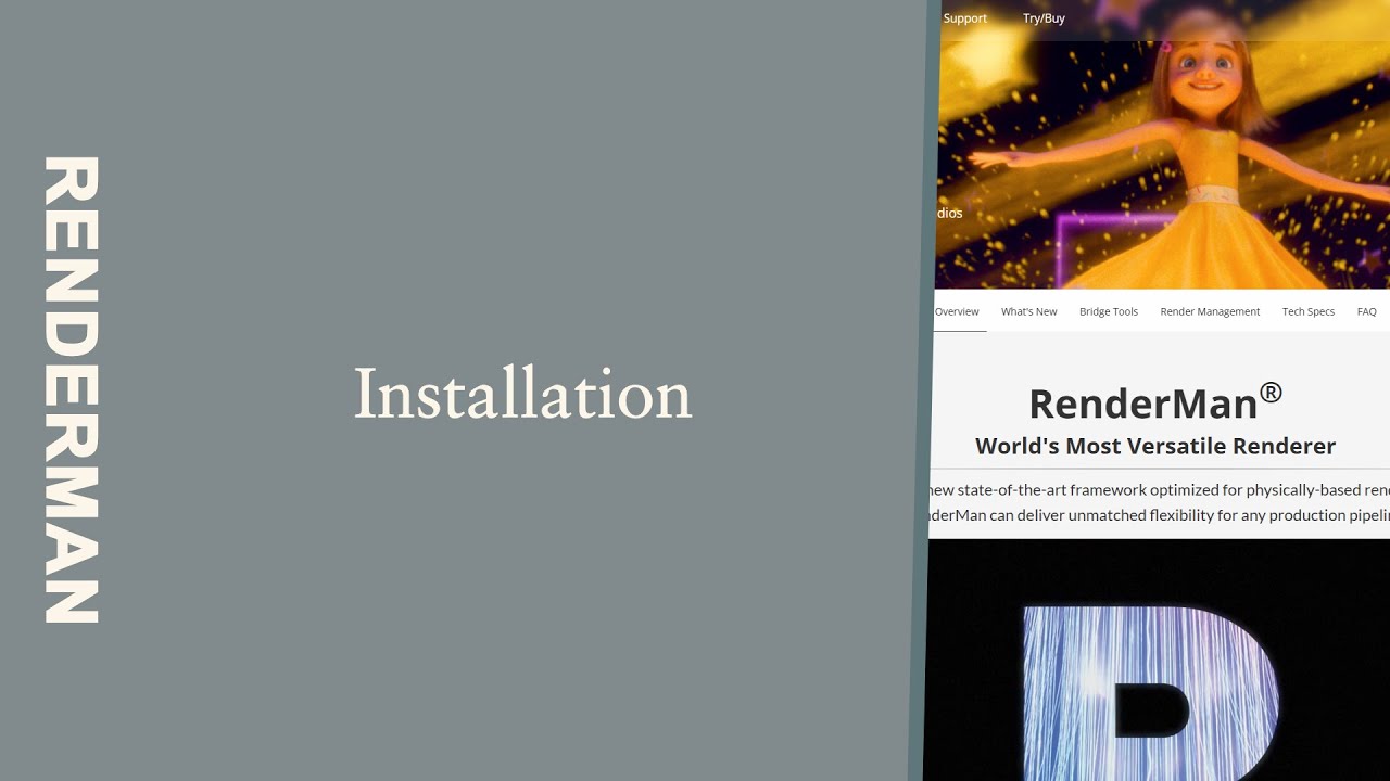 Pixar Renderman For Houdini - Installation