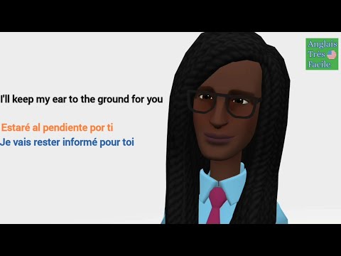 common phrases for confident English conversation. French and Spanish translations