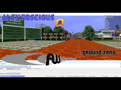 Exploring ActiveWorlds in 2022 E3 - #activeworlds