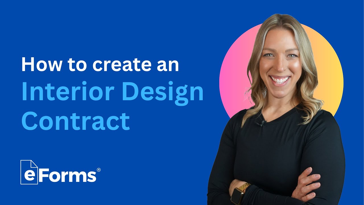 Interior Design Contract Template for Clients & Designers