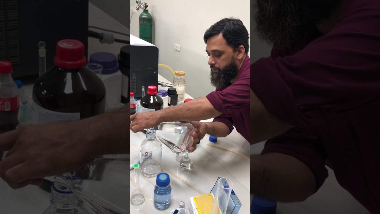 Mobile phase preparation for HPLC