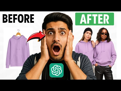 Ecommerce Fashion Cloth Photography And Mockup With Chatgpt AI