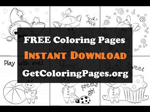 Wild animal coloring pages