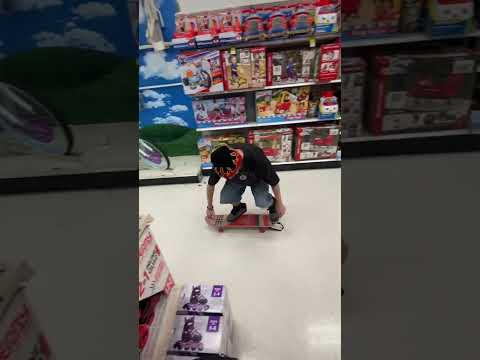 Kickflip in target