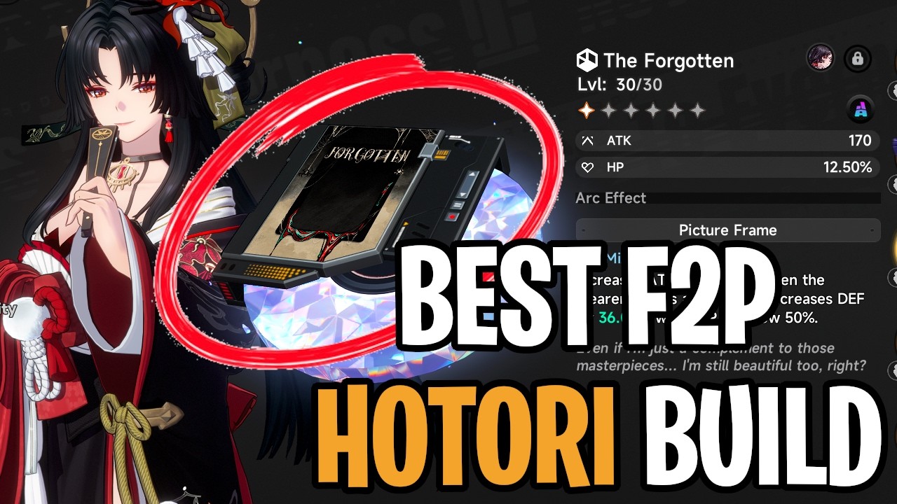 BEST F2P Hotori Build! Consoles, Arcs, & Stats! [Neverness To Everness]
