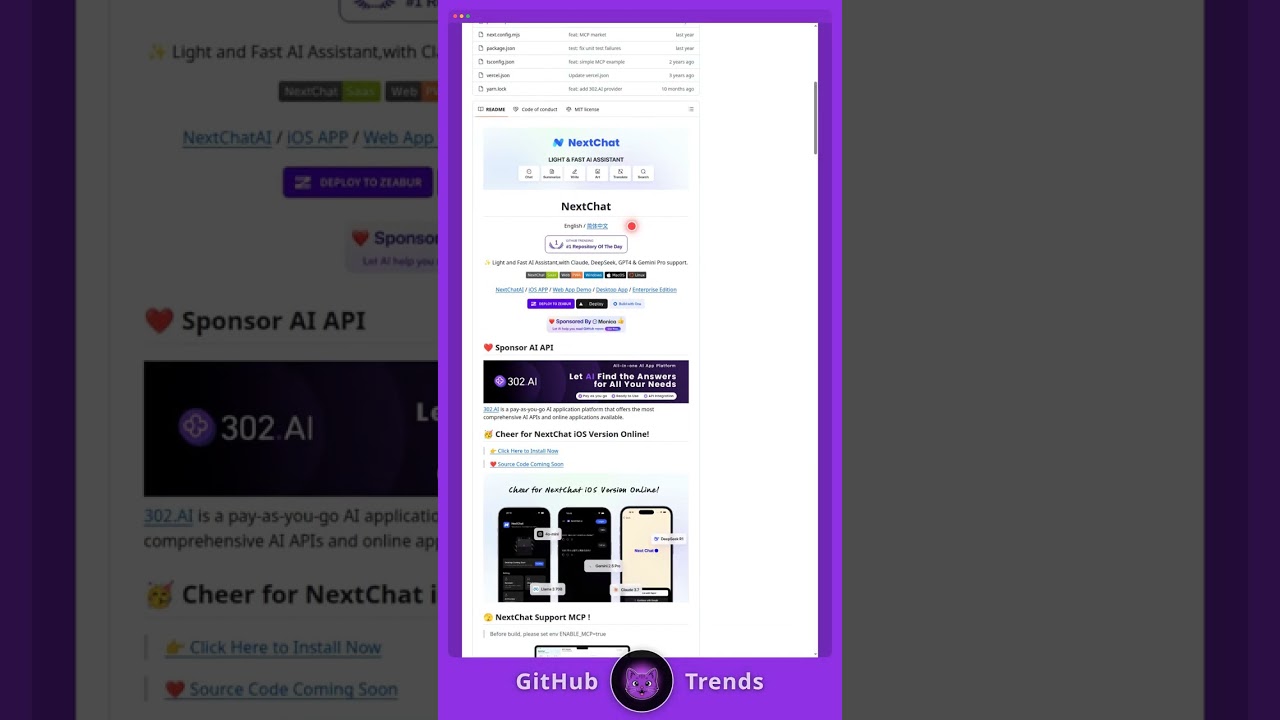 NextChat: Build Your OWN ChatGPT (Free) 🤯 #Shorts