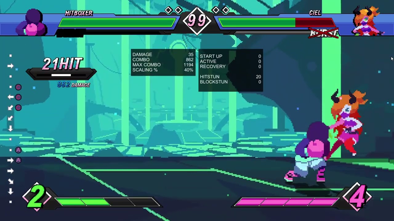Arcus Chroma: Hitboxer combo