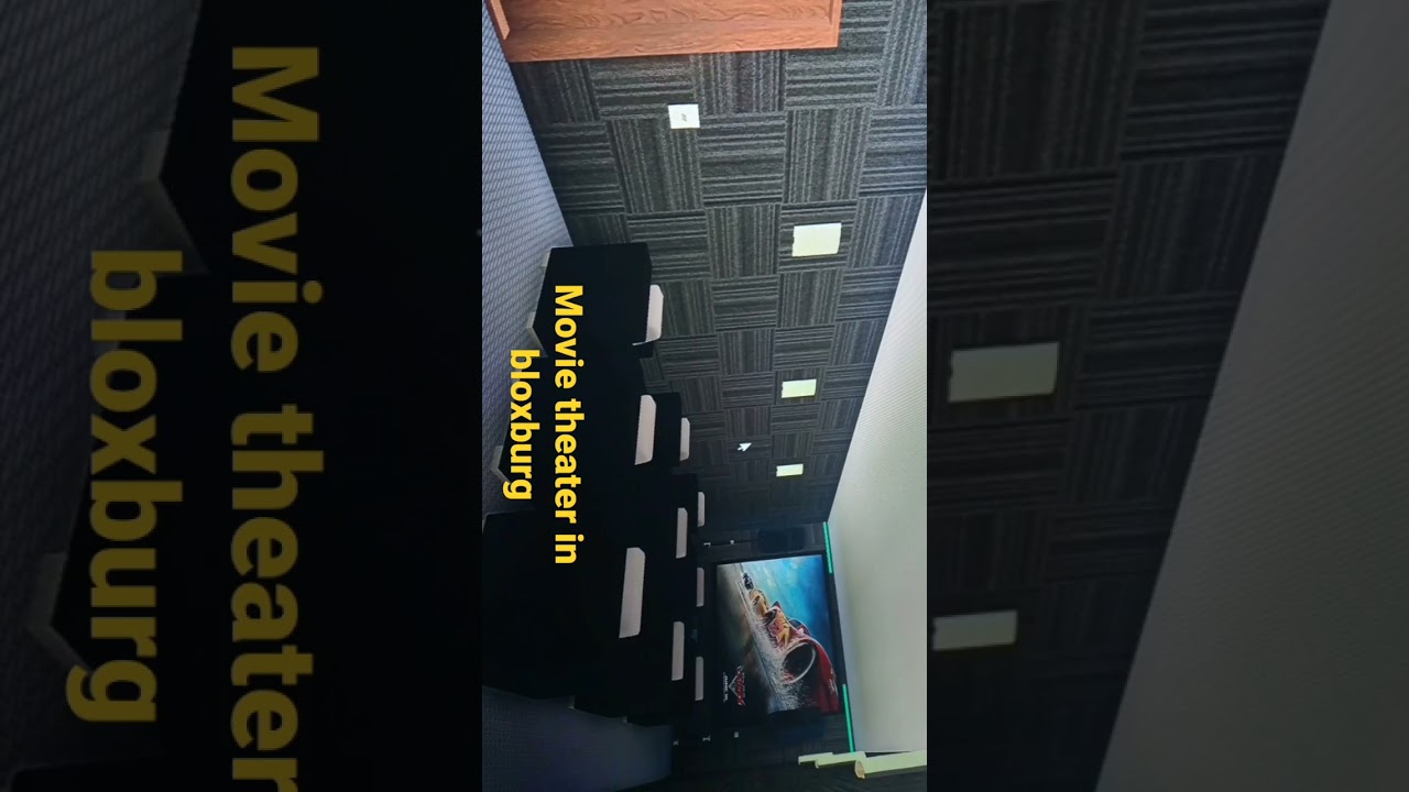 movie theater in bloxburg