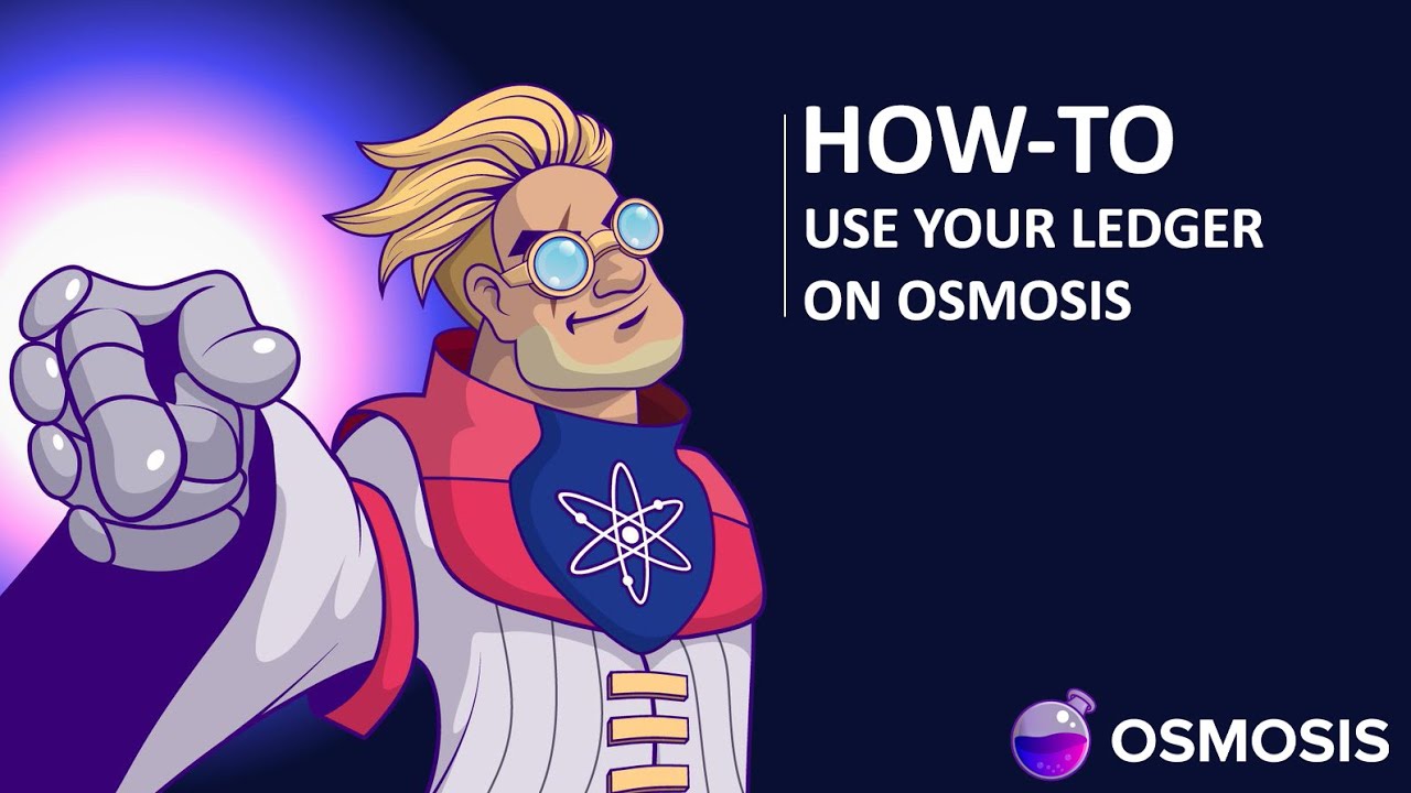 How to use your Ledger on OsmosisDex