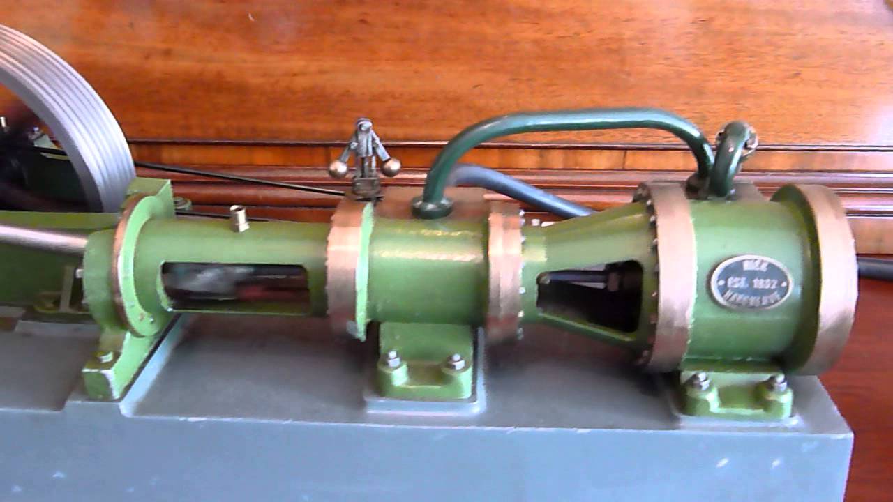 Tandem Compound Steam Model Mill Engine