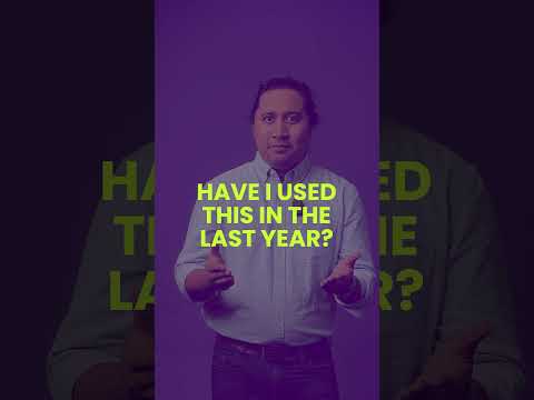 Purge Before You Downsize!
