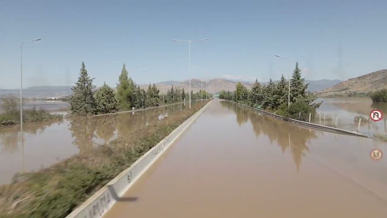 Λάρισα: Δείτε τα συγκριτικά βίντεο με τη στάθμη των υδάτων στο ...
