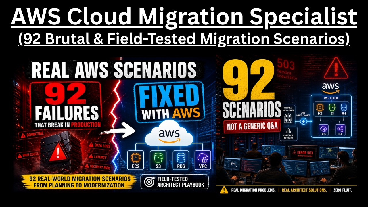 AWS Cloud Migration Specialist: 92 Brutal, Field-Tested 