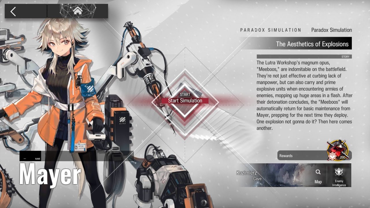 Arknights Paradox Simulation Mayer Guide