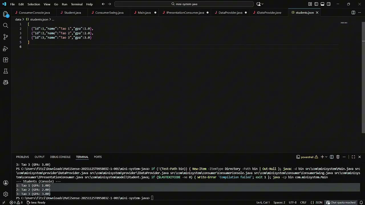 Laboratory 1: Introduction to integrative programming and technologies