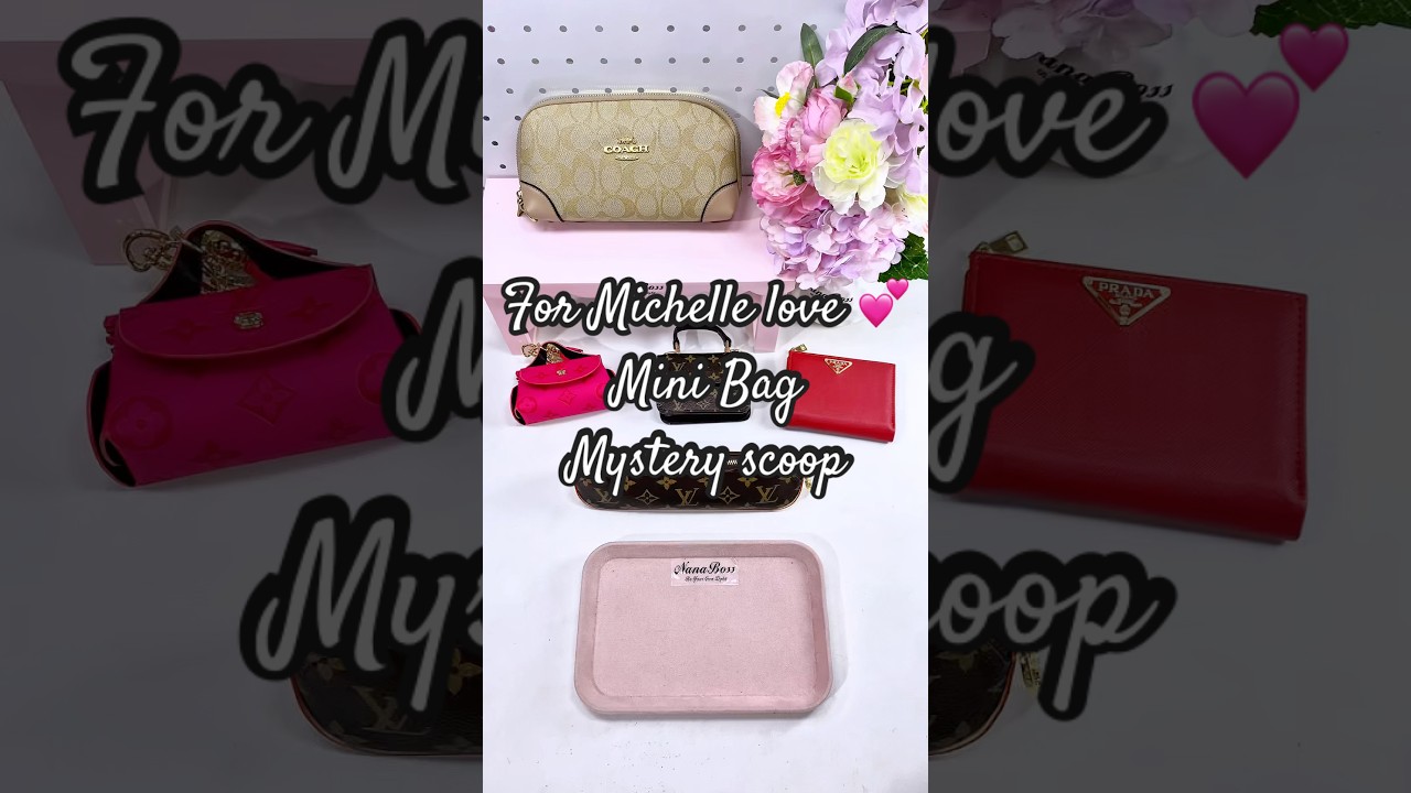 Dear Michelle. Your minibag mystery scoop is here! #minibag #minibags #packingorders #asmrvideo