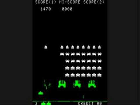 Space Invaders! Score 2640 pts.
