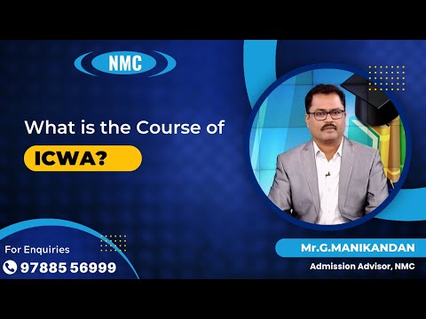 What is the Course of ICWA? Is ICWA and CMA are Same?
