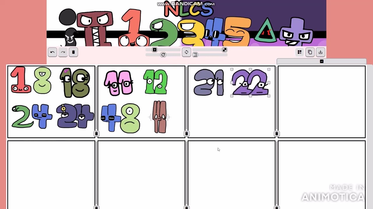 The Number Lore Comic Studio But I Made Them Into NASCAR Racing Numbers (Part A)